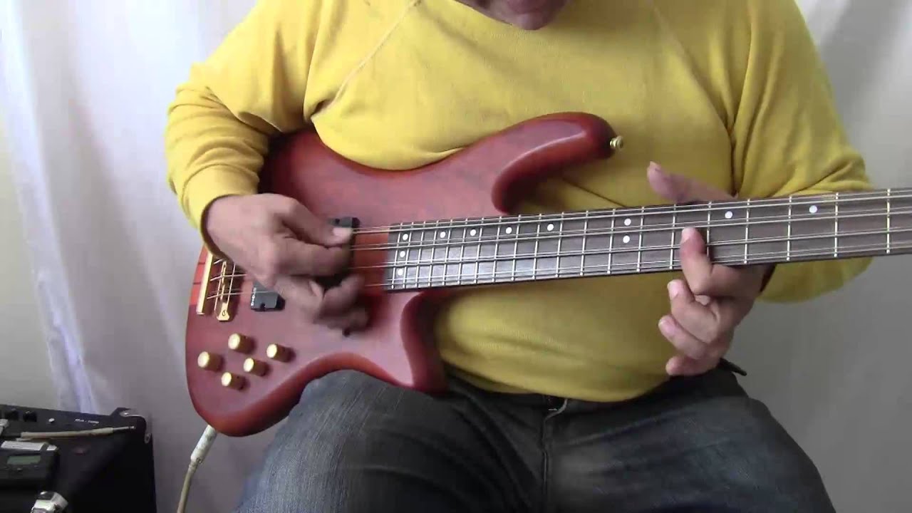 Schecter Studio-8 eight string bass goes experimental! - YouTube