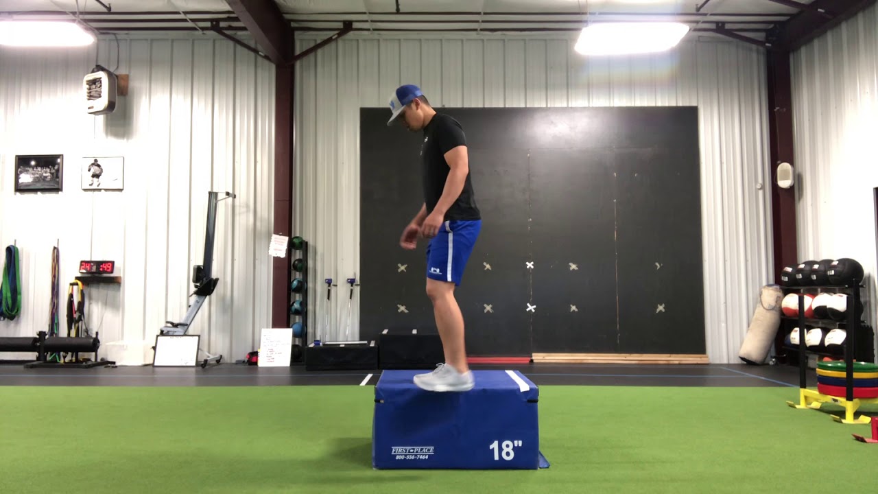 Single Leg Lateral Depth Jump - YouTube