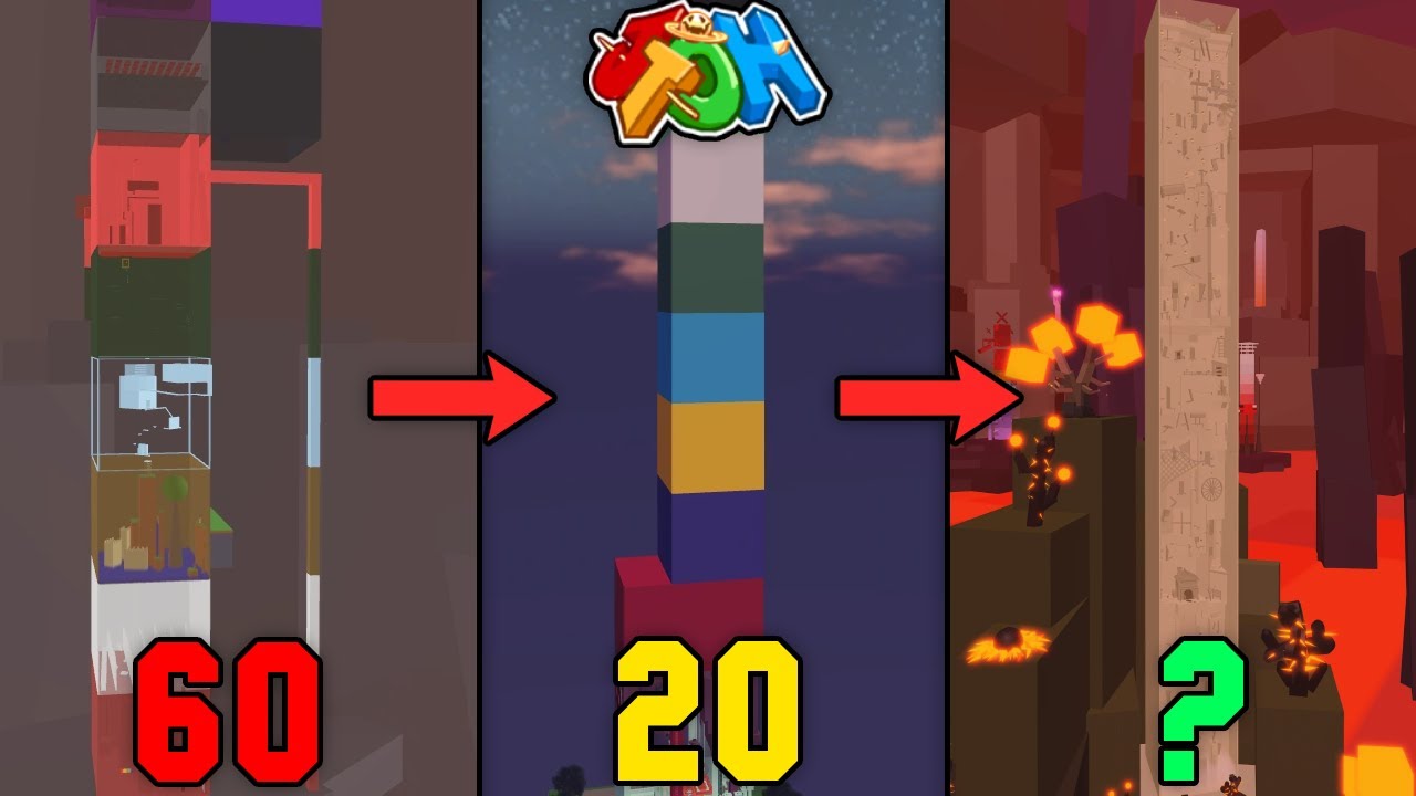 ranking EVERY INTENSE JTOH TOWER from WORST TO BEST (MY OPINION) - YouTube