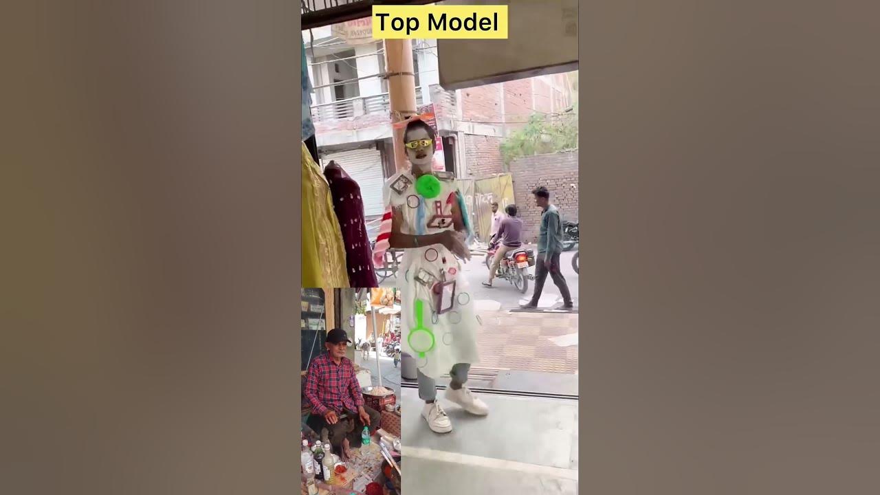 top model india best funny 😁 😂 wedio ###shorts best model - YouTube