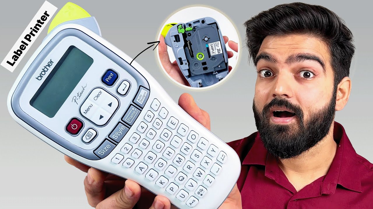 Brother Label Printer Unboxing and Review - YouTube