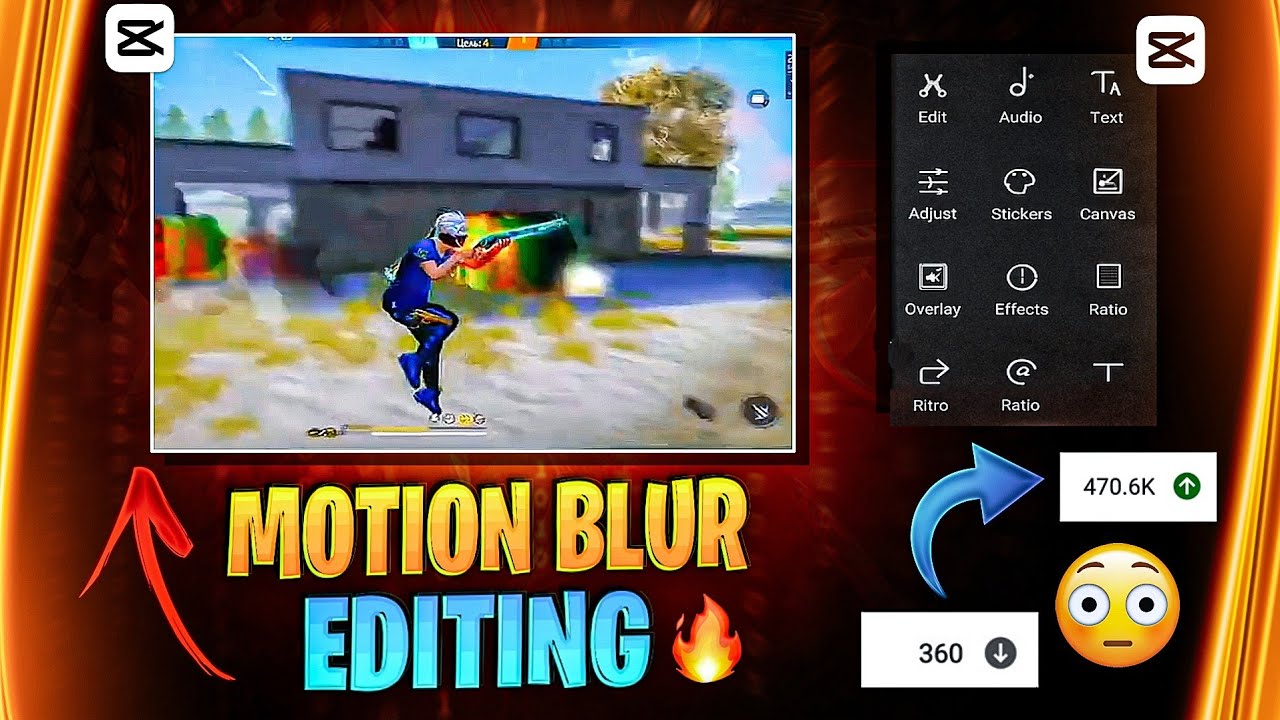 How To Add Motion Blur To Your Gameplay In Capcut|| How To Add Motion Blur - YouTube