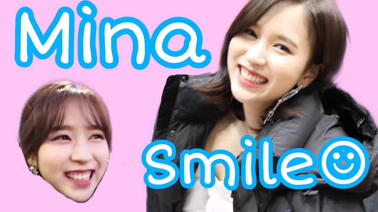 【ミナの笑顔】【TWICE】MINA smile&laughing - YouTube