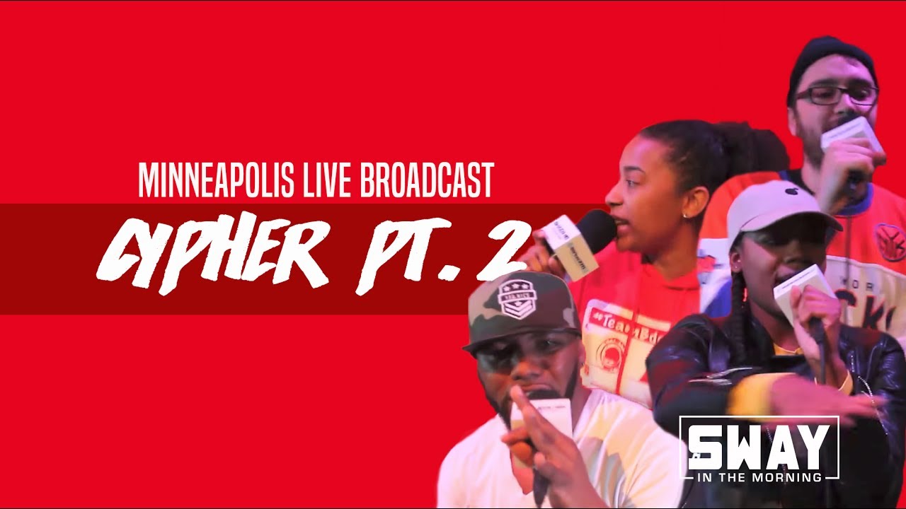 Live in Minneapolis: Local Rappers Freestyle on Sway in the Morning ...