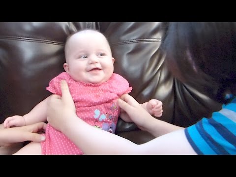 Tickle the baby!