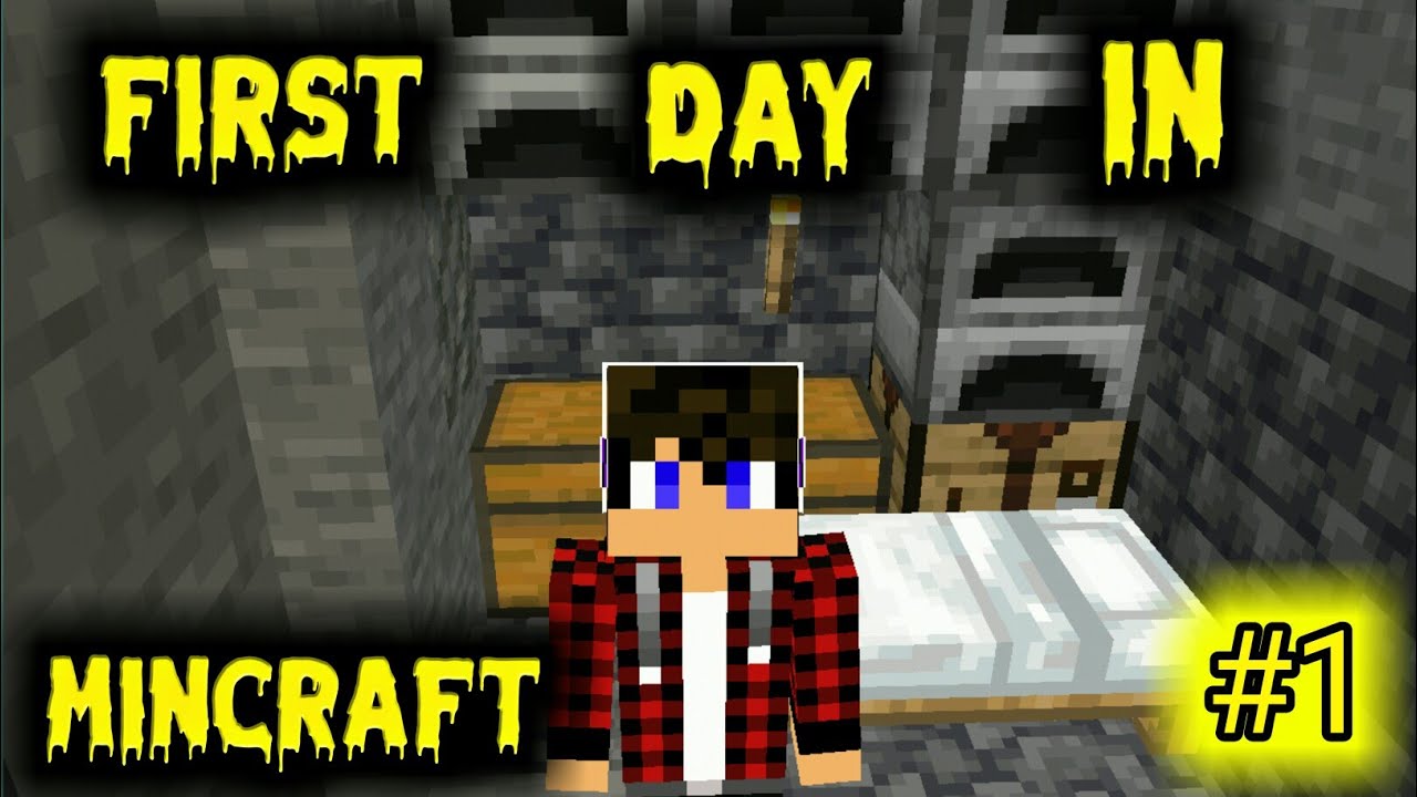We get diamond in first day / Minecraft - YouTube