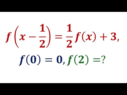 solve for f(2), Math Olympiad - YouTube