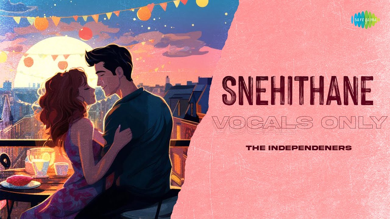 Snehithane - Vocals Only | Alaipayuthey | A.R. Rahman | Sadhana Sargam ...