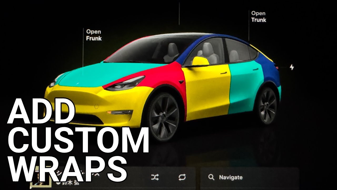 How-to Add Custom Wrap Images to Tesla Paint Shop (Model 3, Y ...