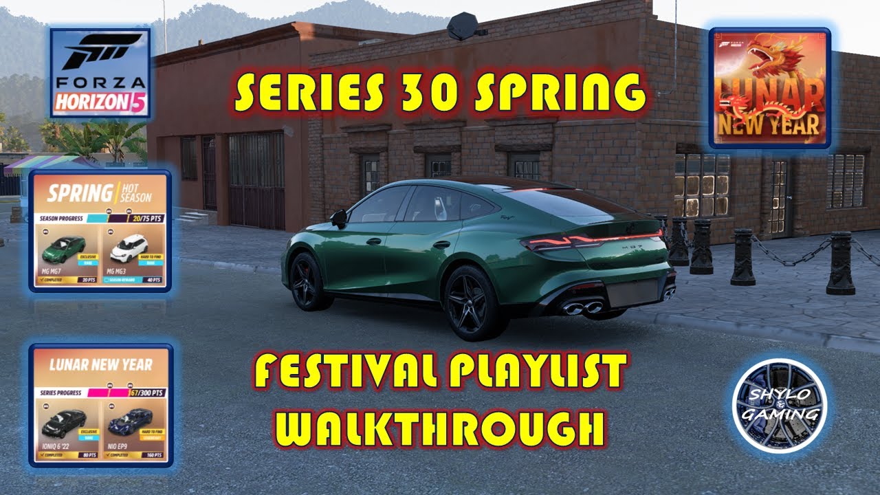 Forza Horizon 5 | Festival Playlist: Lunar New Year - Spring Season ...