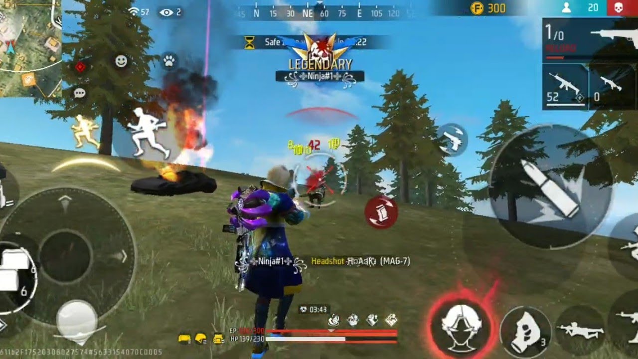 BR Rampage | free fire | free fire | gameplay | bermuda |bermuda | br ...
