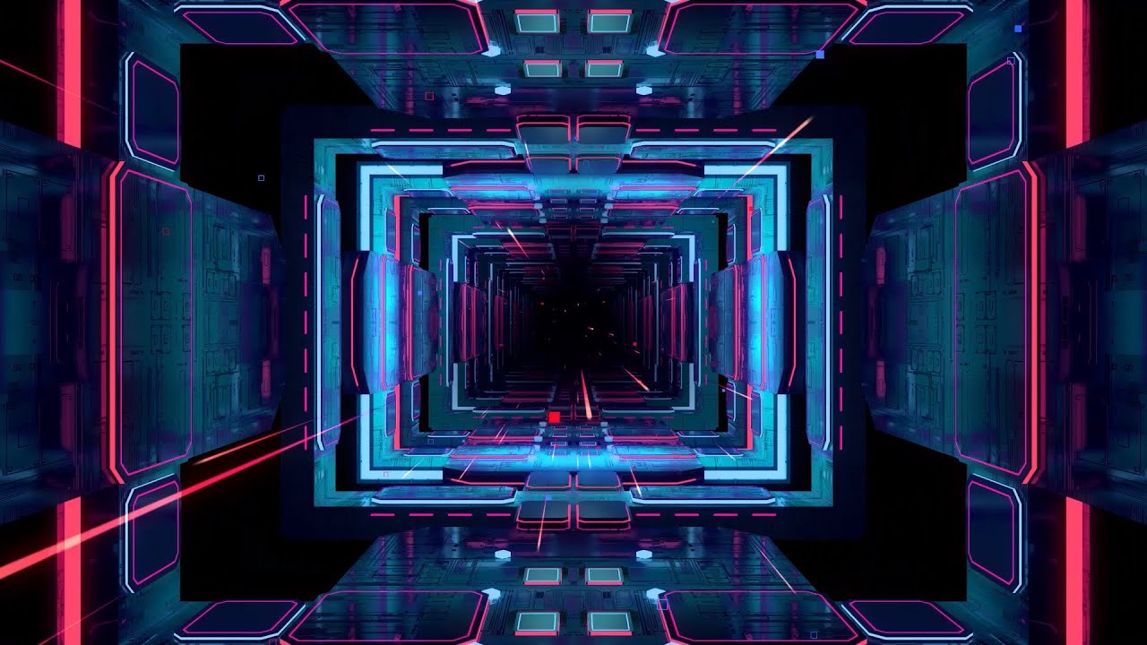 Space Motion Vj Loop Tunnel | No Copyright Motion Loop Background Video ...