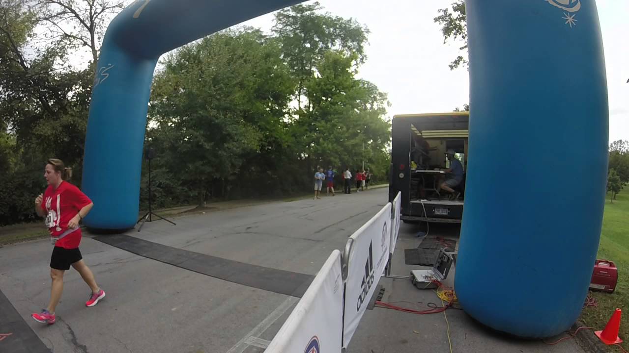 2016 Steps of Faith finish line - YouTube