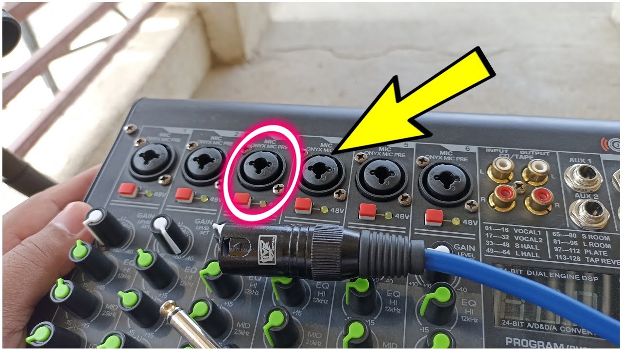 Sound System Anu Ba ang Connector na gagamitin mo dito? audio Mixer Mic ...