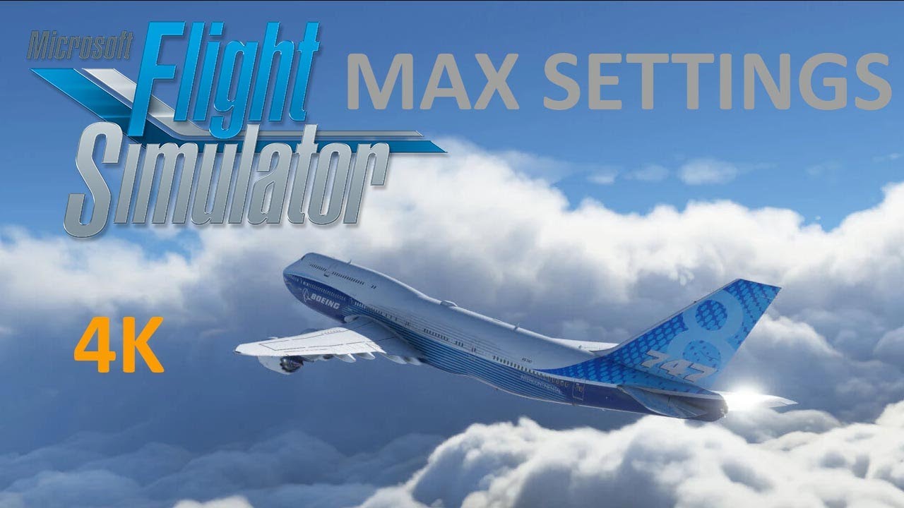 Microsoft Flight Sim 2020 MAXED settings on i9 12900K with 64Gigs ram ...