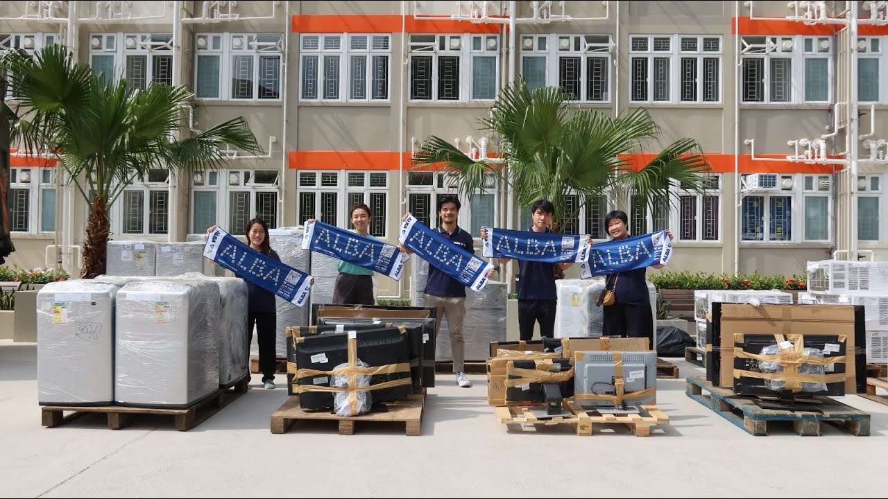 ALBA IWS Donation for transitional housing @TKO Video - YouTube