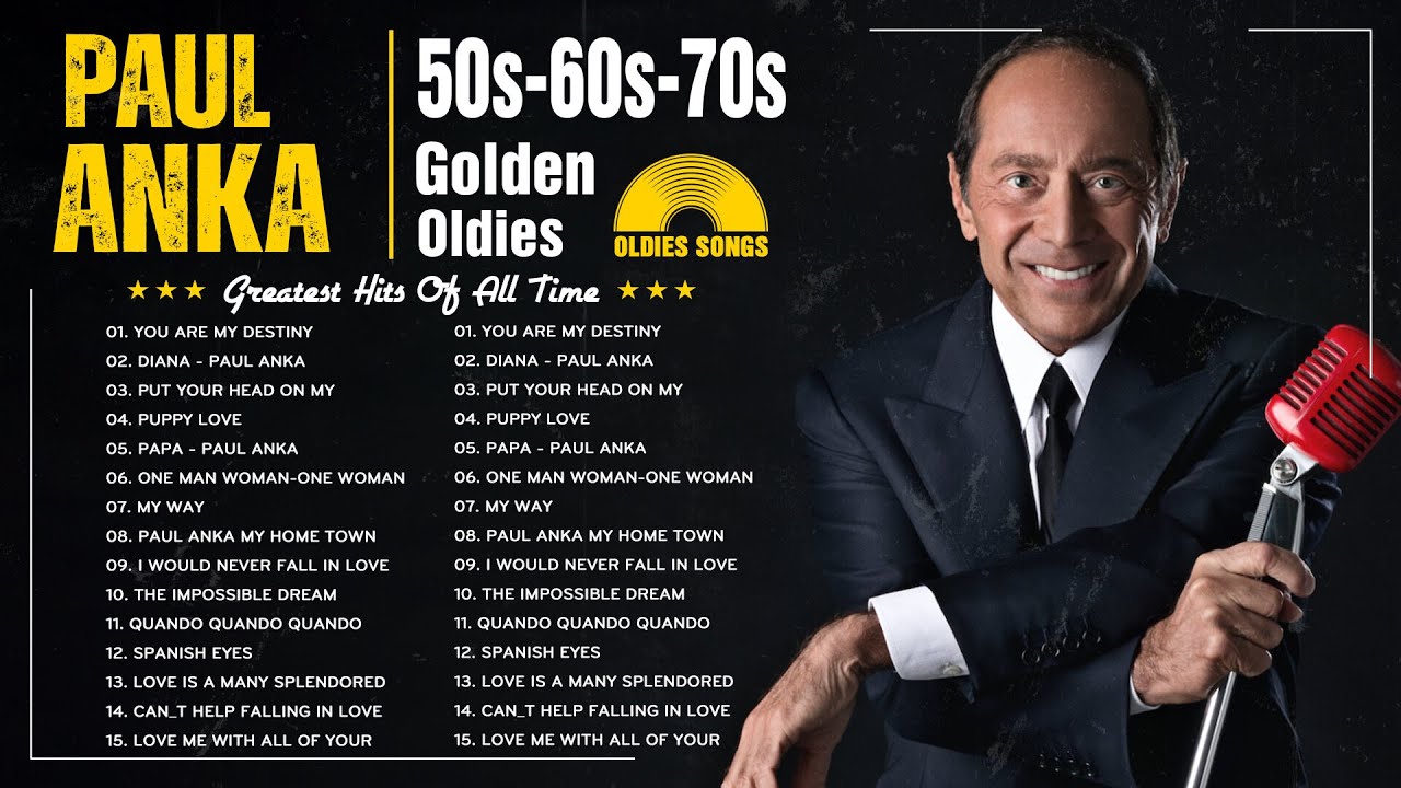 Paul Anka Greatest Hits Full Album - Paul Anka Best Of Playlist 2023 ...