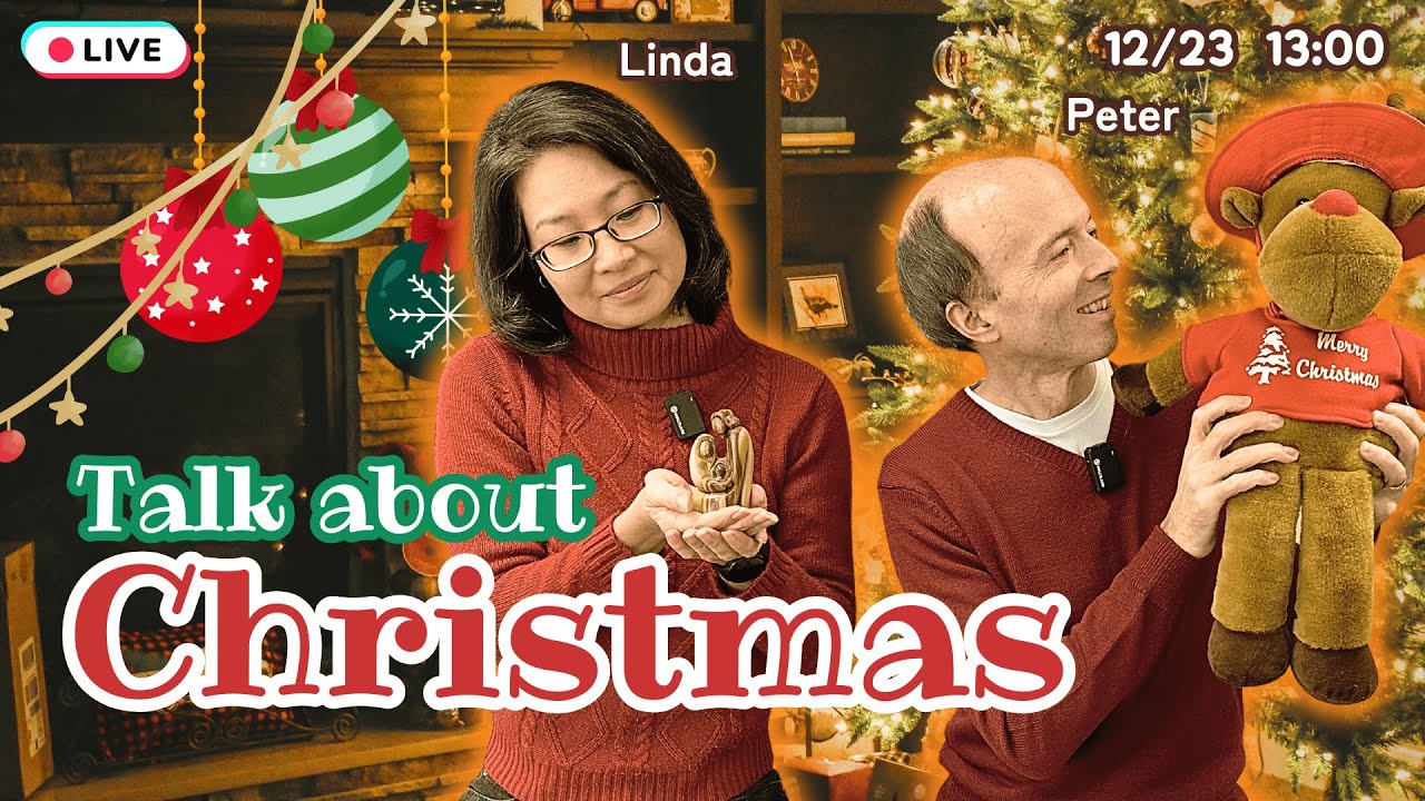 Talk About Christmas in English｜2024/12/23 - YouTube
