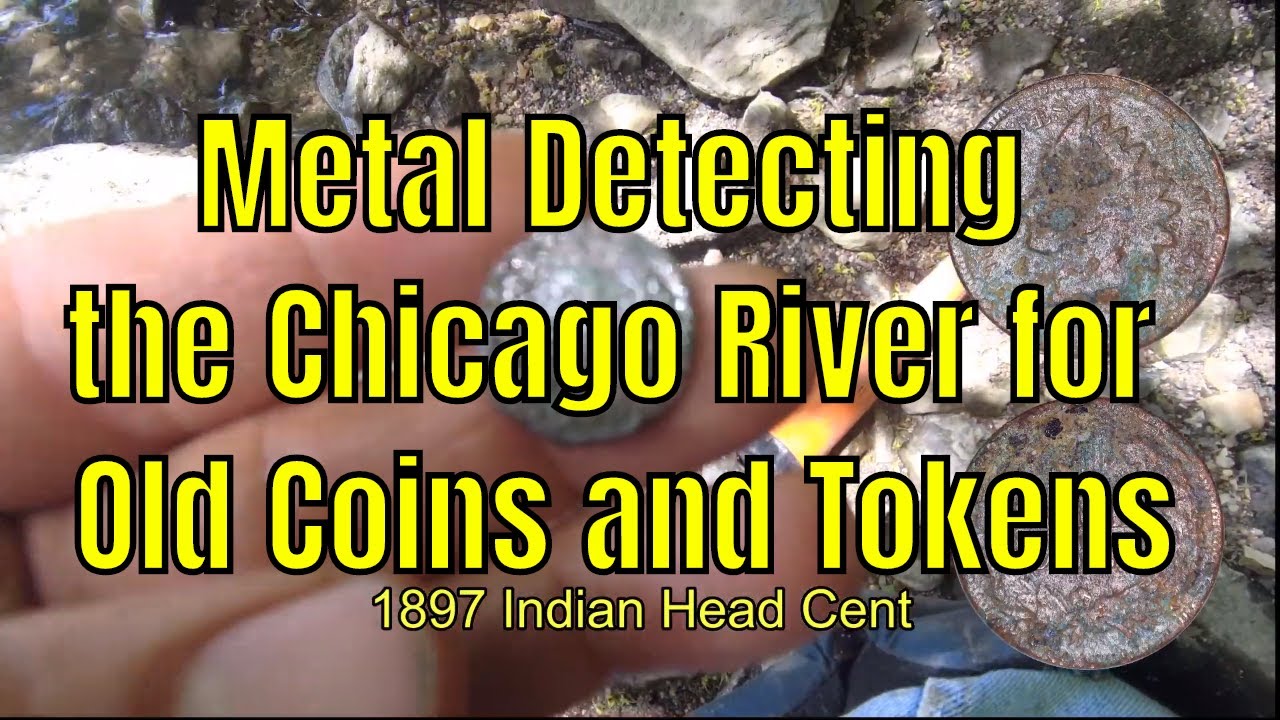 Metal Detecting the Chicago River with the Equinox 800. Old Coins and ...