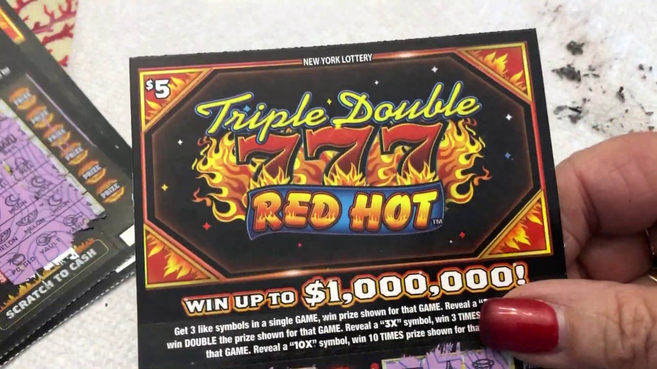 $5 - TRIPLE DOUBLE 777- Lottery Bengal Scratch Off instant tickets NEW ...
