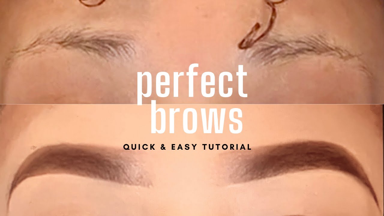 #HOW #TO: EASY #EYEBROW #TUTORIAL | #BEGINNER FRIENDLY | PART 1 - YouTube