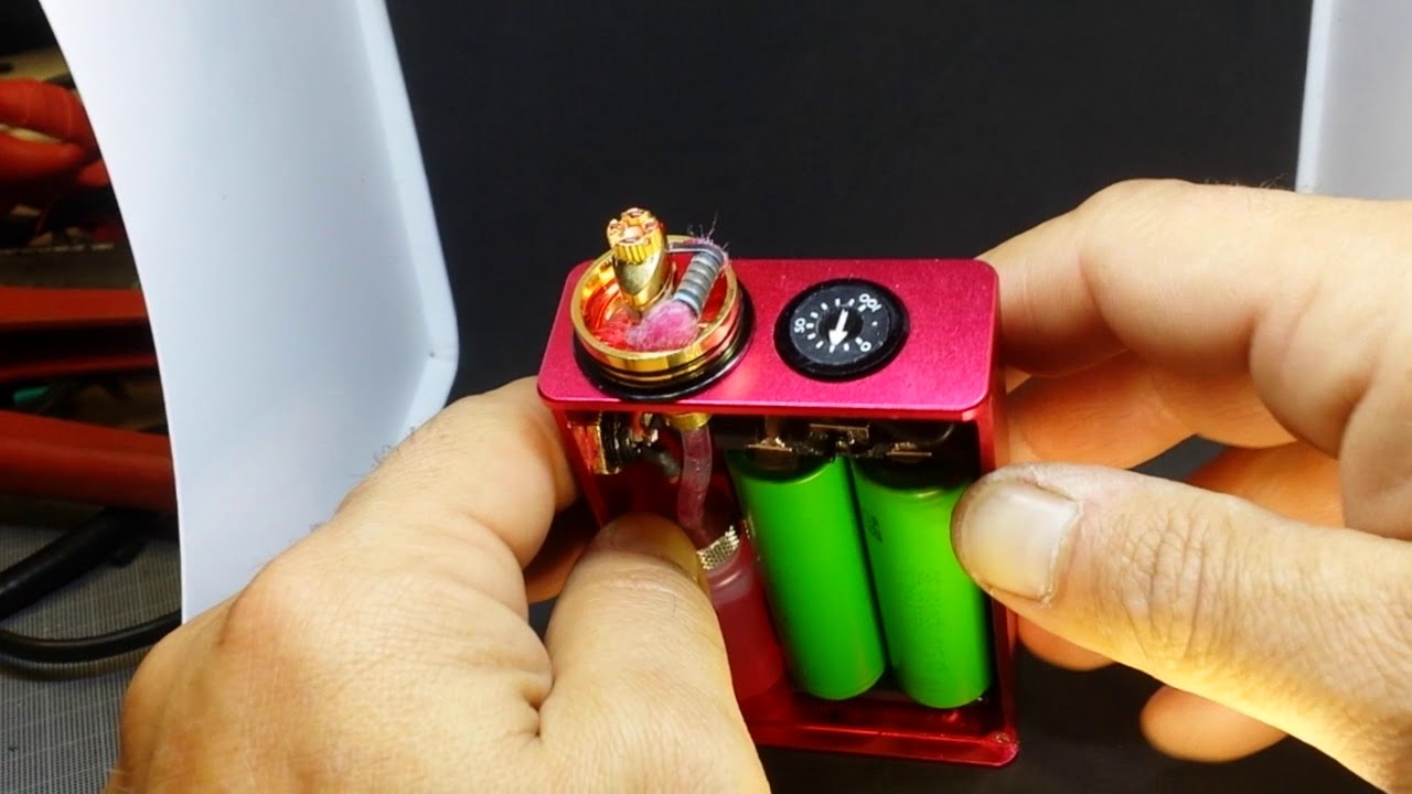 Bouton Squonk sur Box BF (bottom feeder) homemade + Potbelly - YouTube