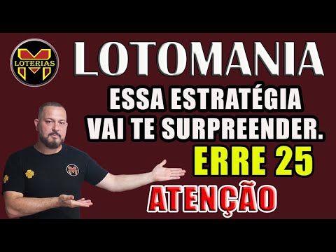 LOTOMANIA Dicas e Análises- 20 joguinhos 18 ou 19 pontos garantidos.