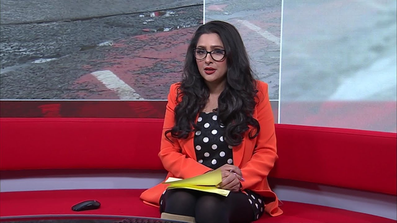 Monika Plaha - Pantyhose East Midlands Today 07Jan2025 - YouTube