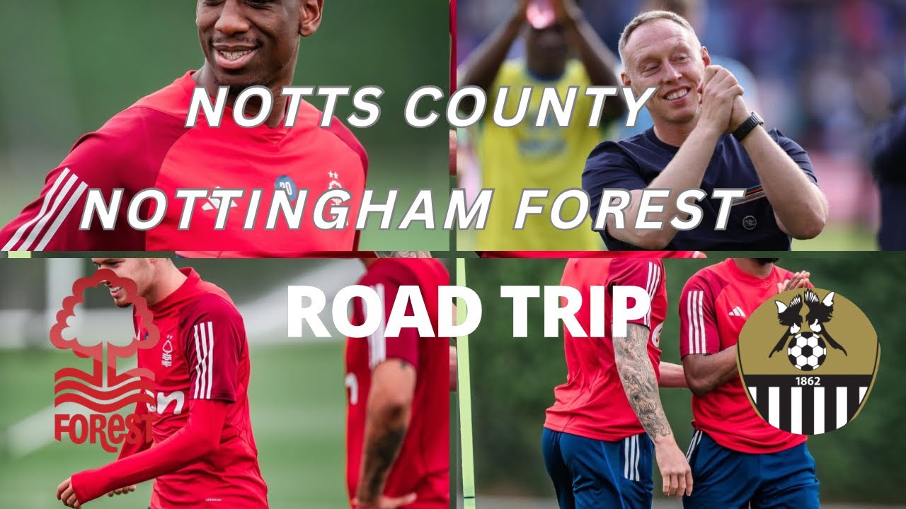 Here we go | notts county nottingham forest | road trip - YouTube