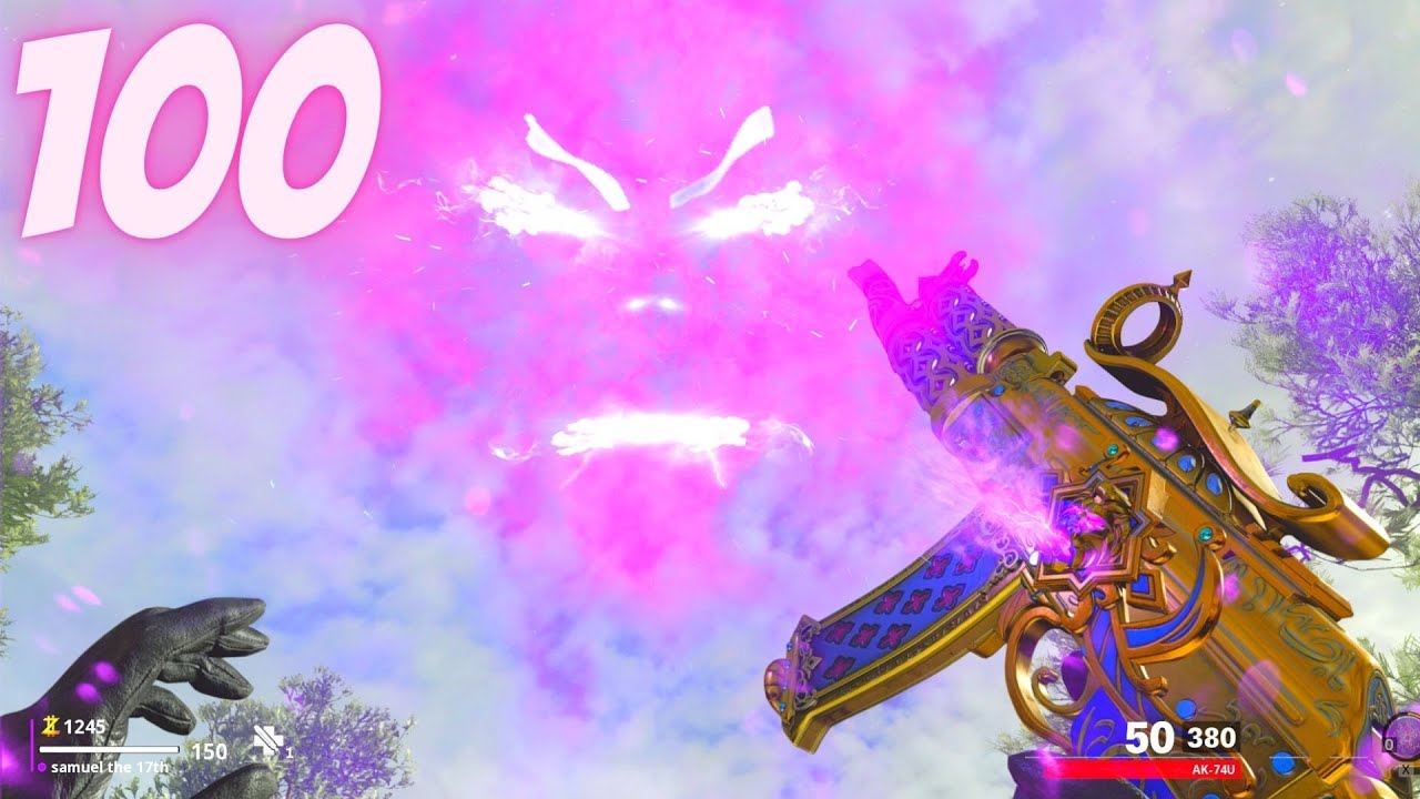 NEW Mystical Lamp With Genie Round 100 Challenge In Cold War Zombies ...