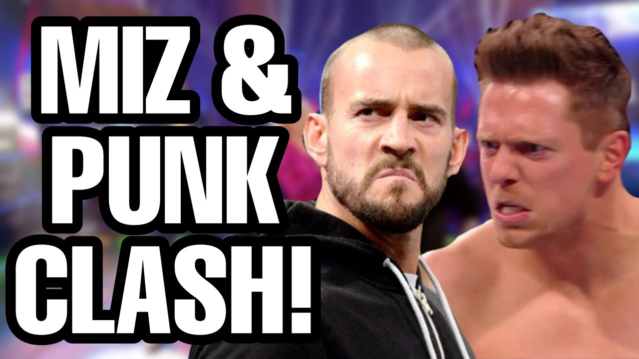 CM PUNK & MIZ HEATED EXCHANGE FOLLOWING WWE BACKSTAGE!!! - YouTube