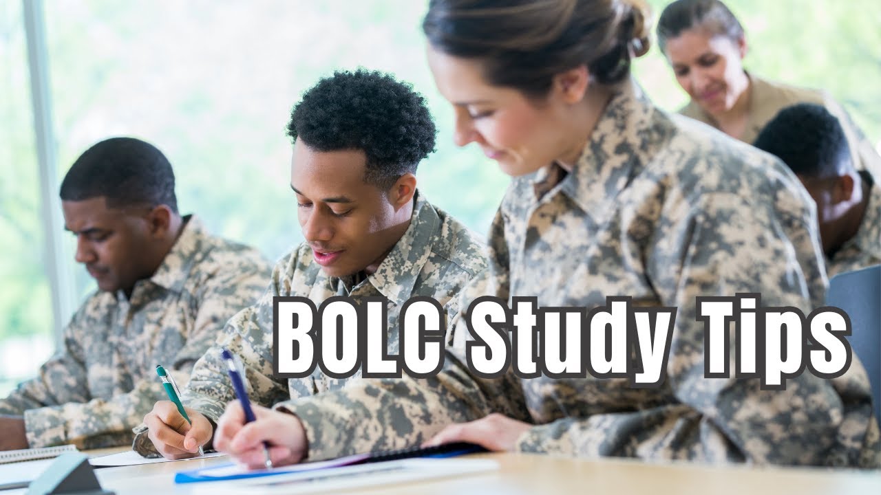 How to Study (and Survive) at Army BOLC - YouTube