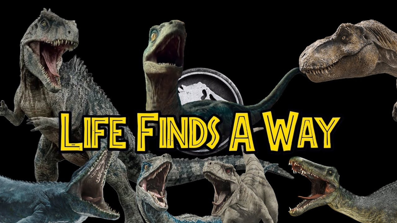Jurassic World "Life Finds a Way" Tribute - YouTube