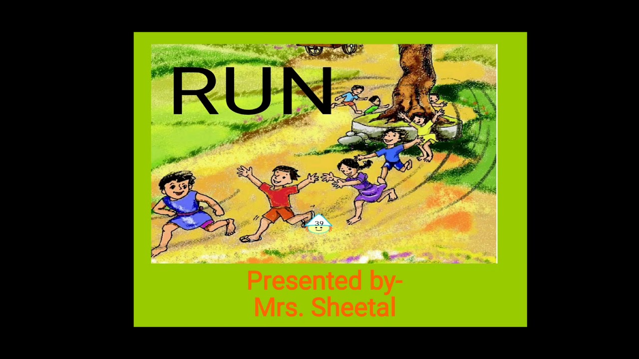 Class 4 NCERT Poem- Run - YouTube
