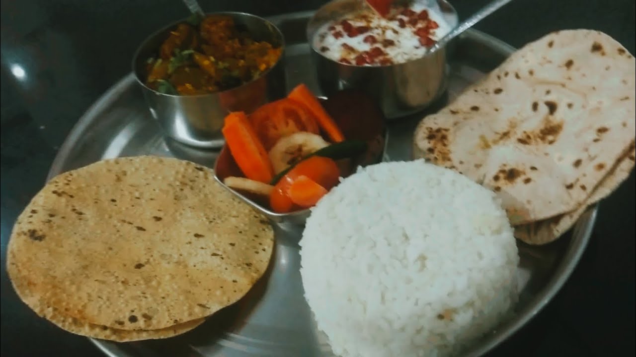 kundruu ki sabji, seb ka raayta🌹💙💛 - YouTube