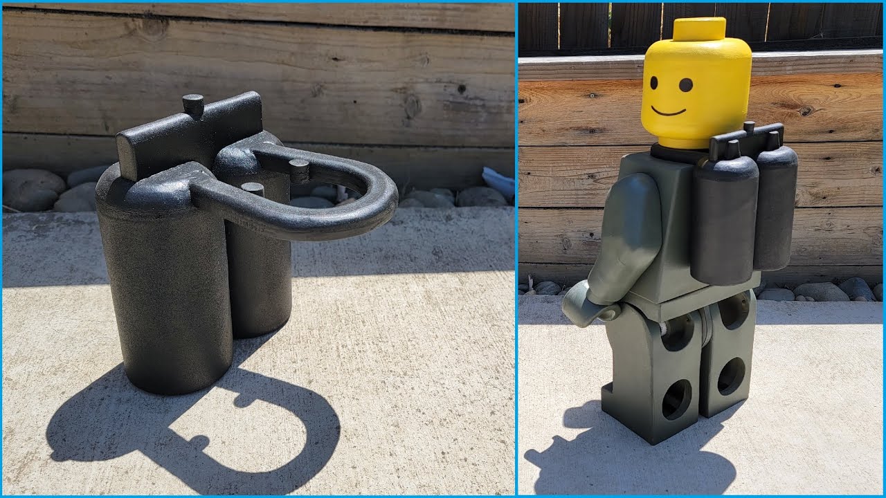 Dan Builds Giant Lego Air Tank Accessory - YouTube