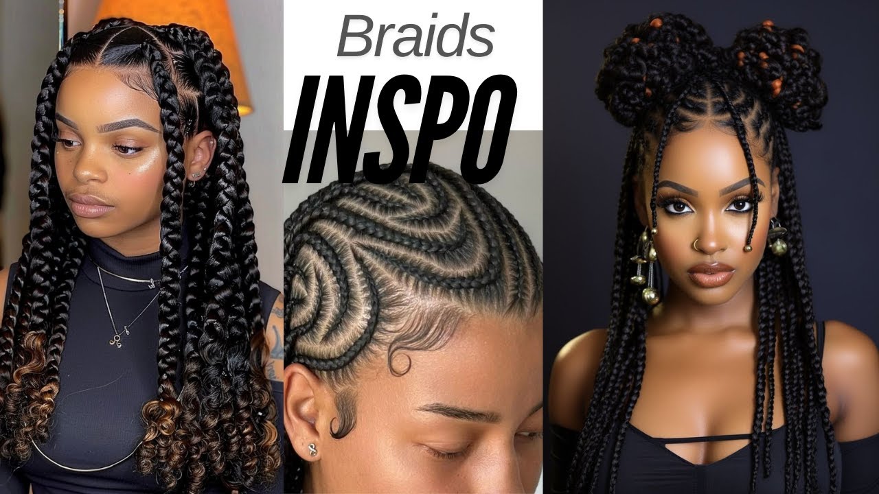 10 important hair growth tips for natural hair + Braids hairstyles for ...