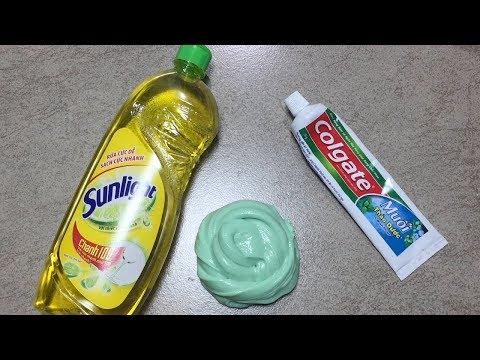 How To Make Slime !! DIY Toothpaste Fluffy Slime!! Jerry Slime