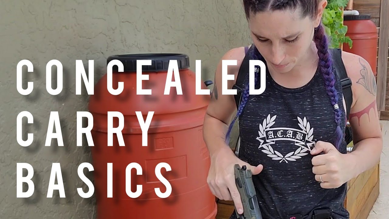 Gunfighting Part 1 Every Day Carry Concealed Carry Setup - YouTube