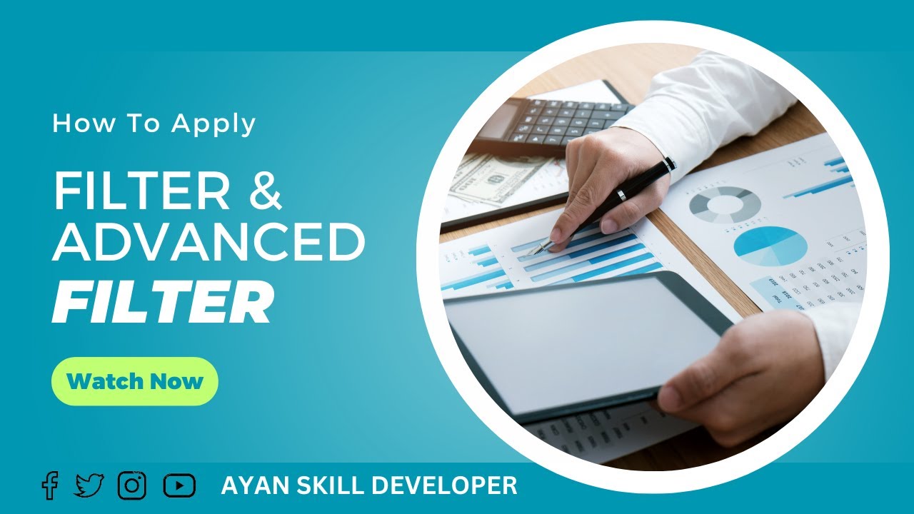 How to Apply FILTER & Advanced Filter Formulas in Excel | Complete ...