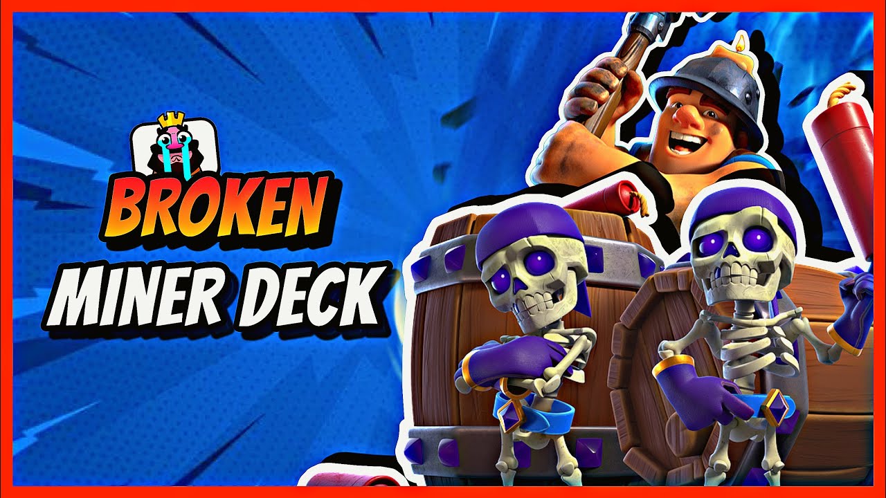 This Miner Poison deck is *BROKEN* 🤩 - Clash Royale - YouTube