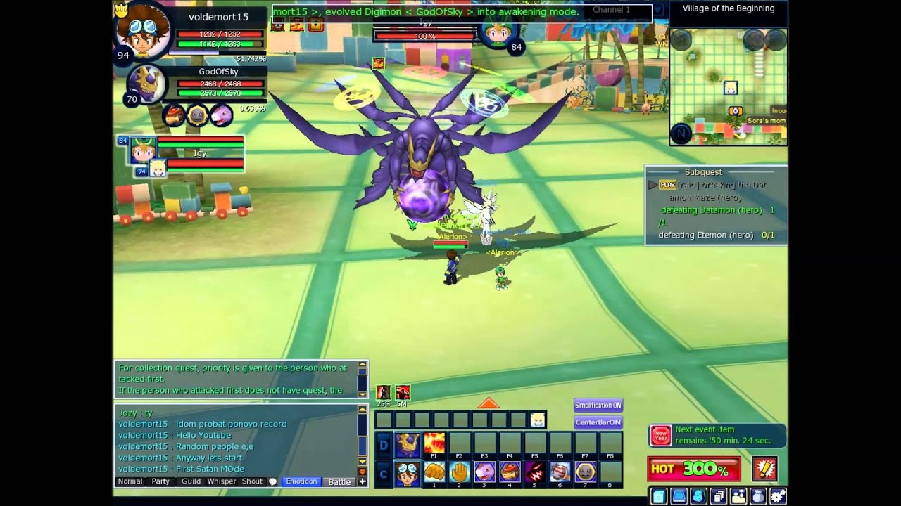 Unlocking Lucemon Satan Mode (Global Digimon Masters Online) - YouTube