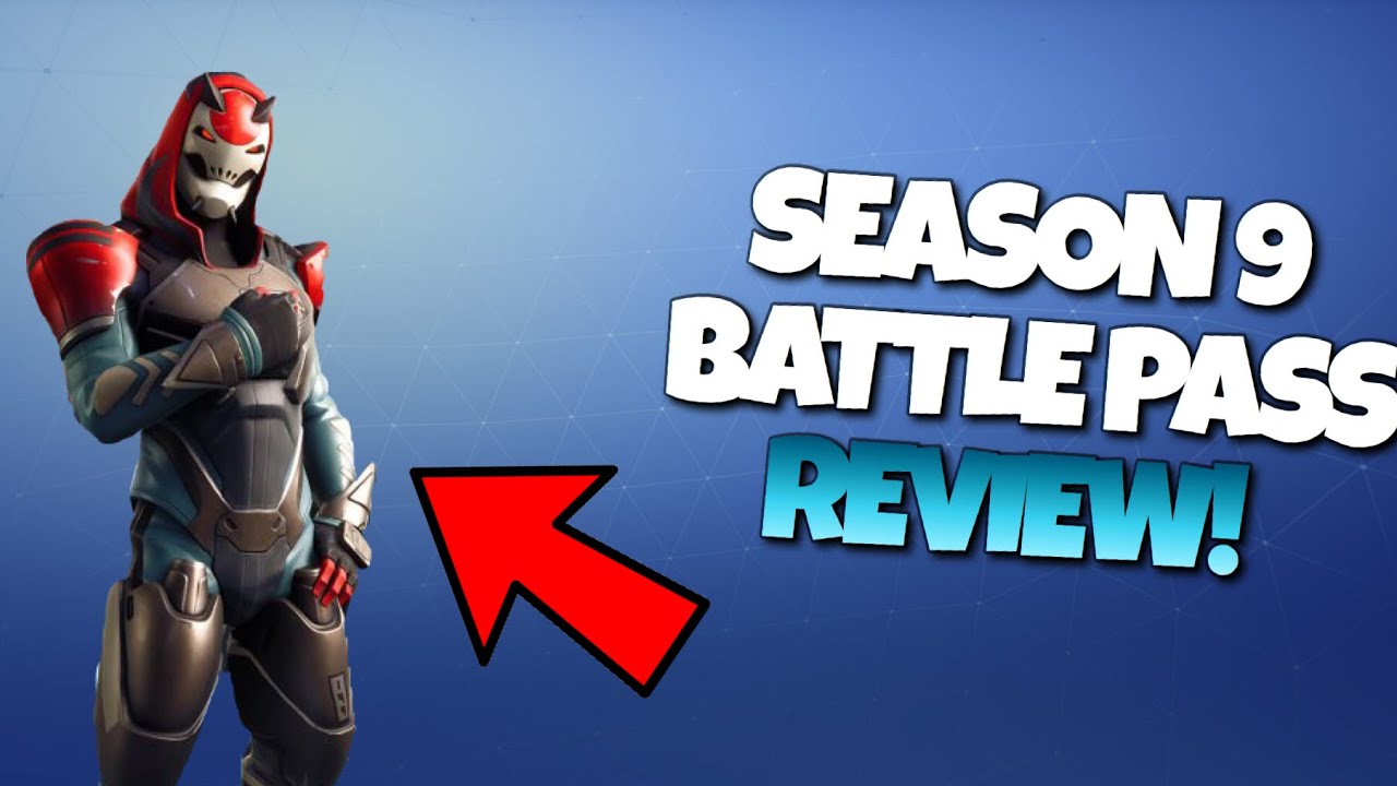 *NEW* SEASON 9 BATTLE PASS REVIEW! - YouTube