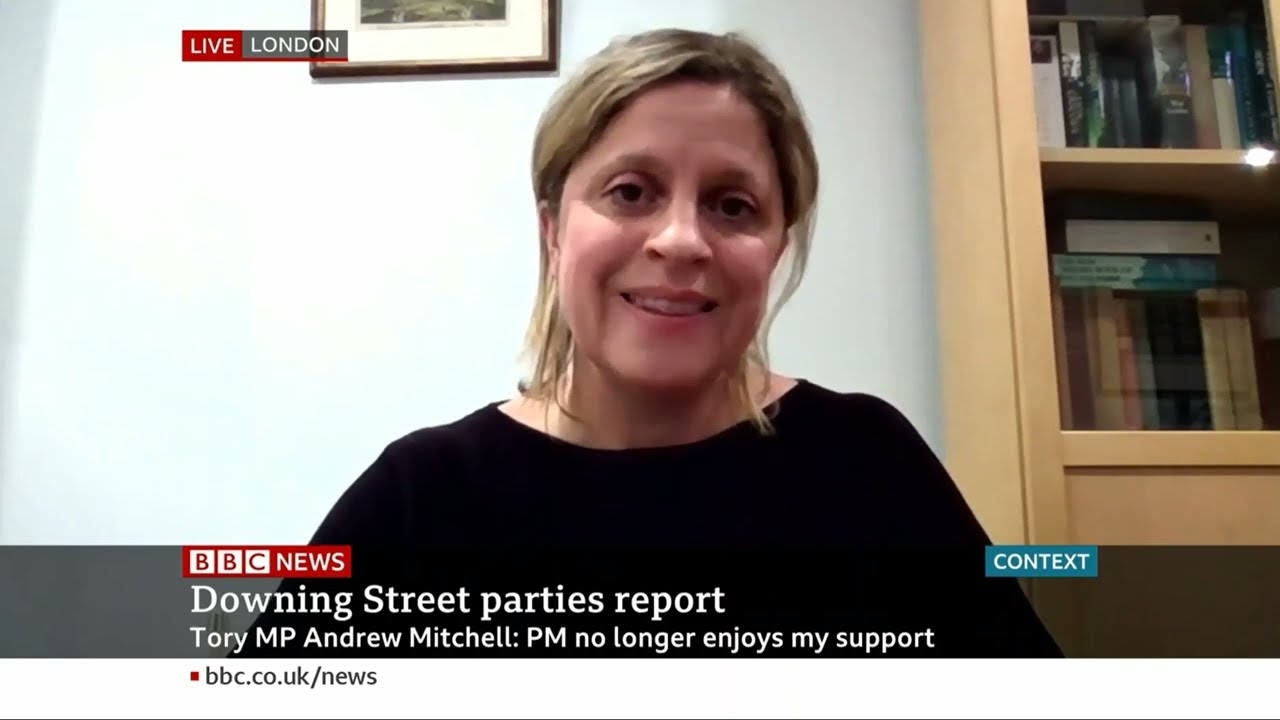 Downing Street parties report - Dr Catherine Haddon, Context - YouTube