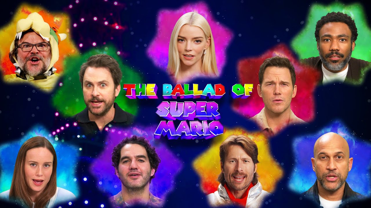 The Cast of The Super Mario Galaxy Movie Sing "The Ballad of Super ...