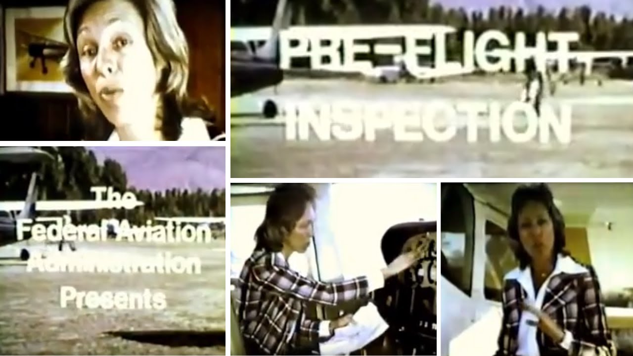 From the FAA Archives: Preflight Inspection (1970s) - YouTube