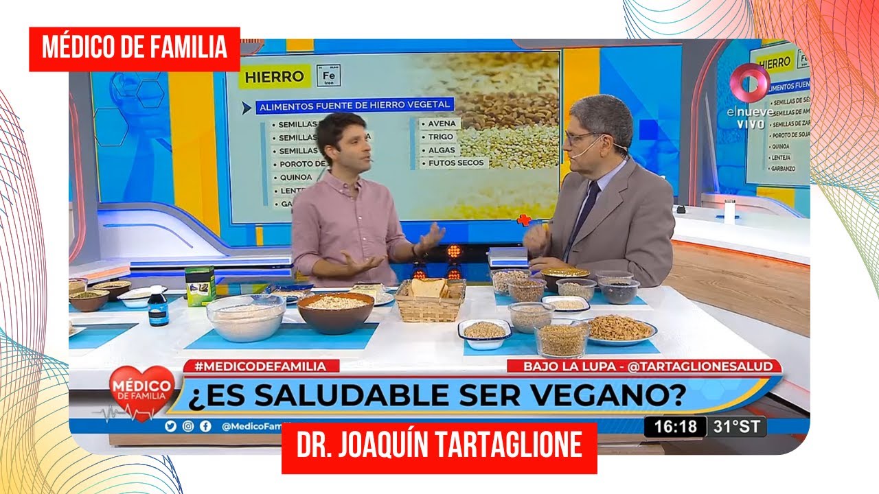 ¿Es saludable ser vegano? | Médico de familia | Dr. Jorge Tartaglione | Dr. Joaquín Tartaglione ...