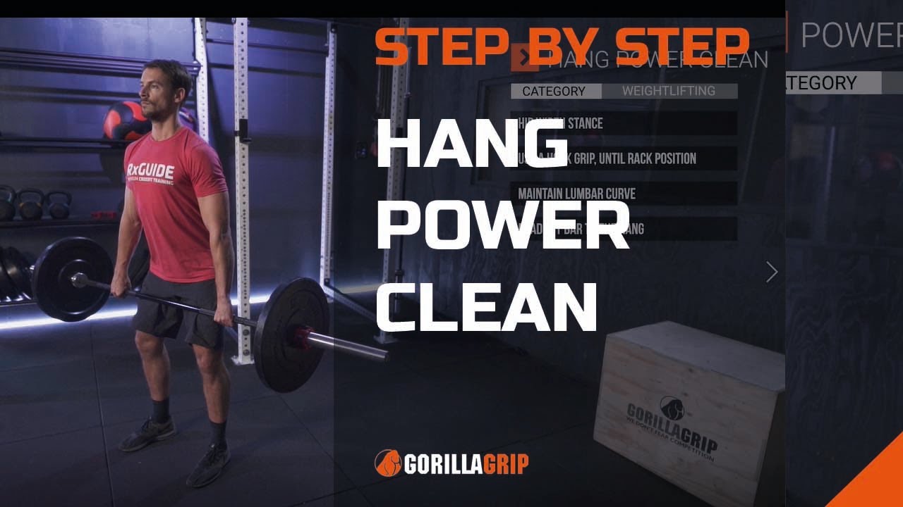 Step by Step Hang Power Clean - YouTube