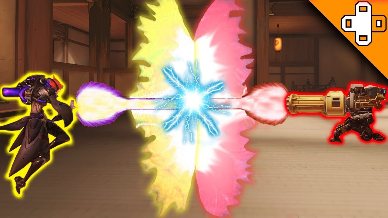 BULLET LASER VS HEALING LASER! Who Wins?! Overwatch Funny & Epic ...