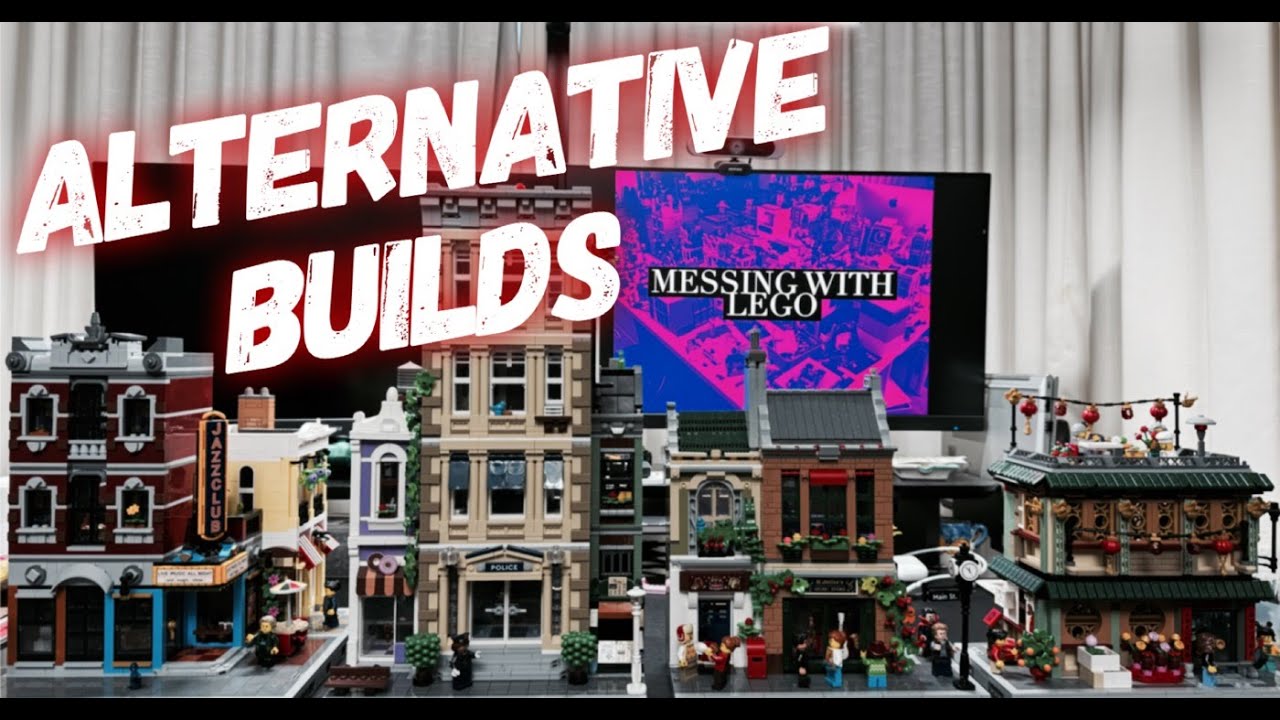 LEGO Alternative Builds and Mod's added to the City! - YouTube